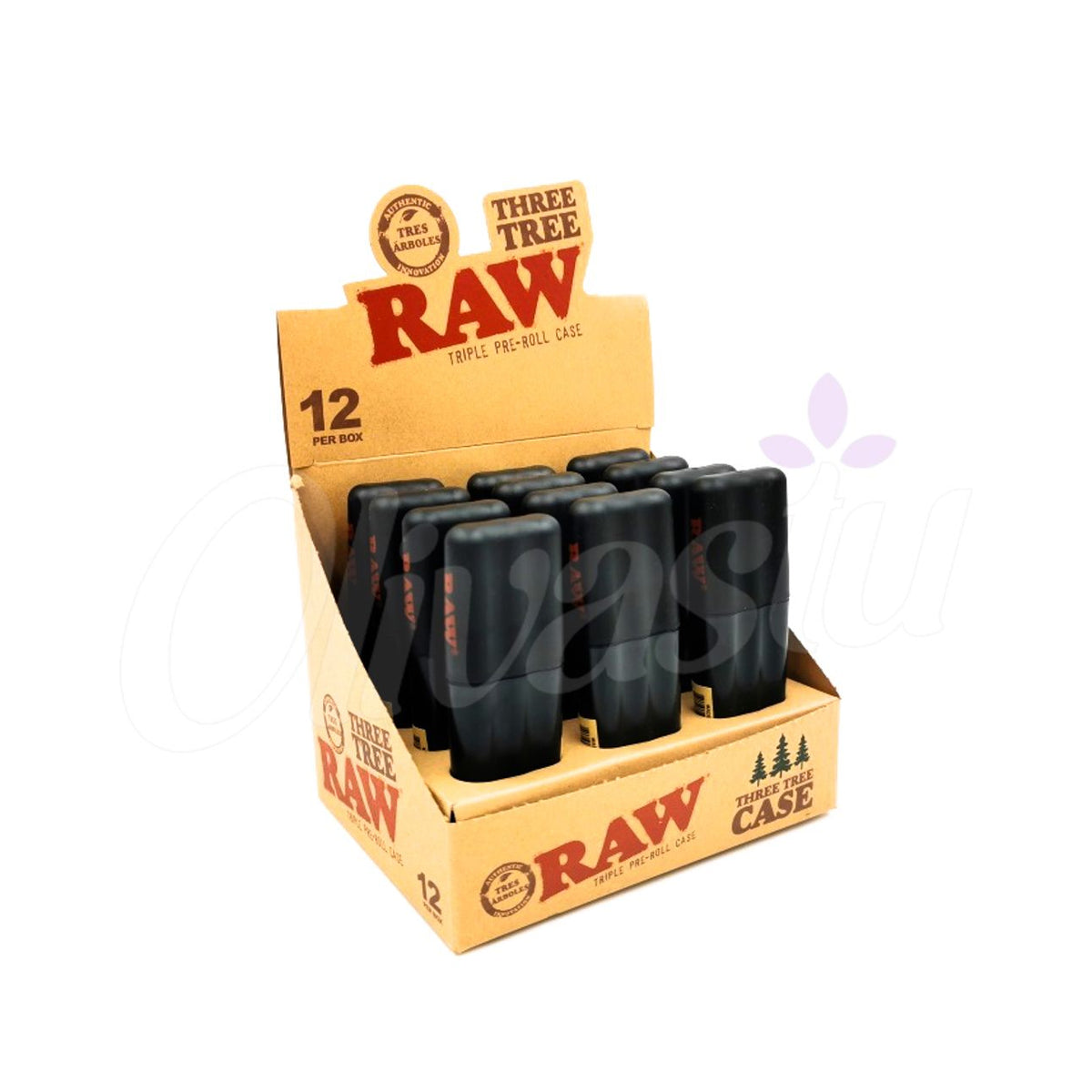 RAW Three Tree Pre-Roll Case (12pcs) – MELBOURNE DISTRIBUTORS CO