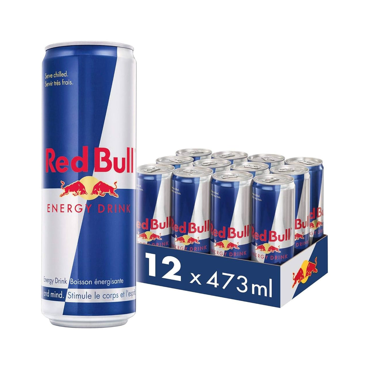 Red Bull Can Energy Drink 473ml x 12 (x 12 units) – MELBOURNE ...